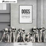 Dogs Got Personality | Pulp Fiction | Poster | BadFishPosters